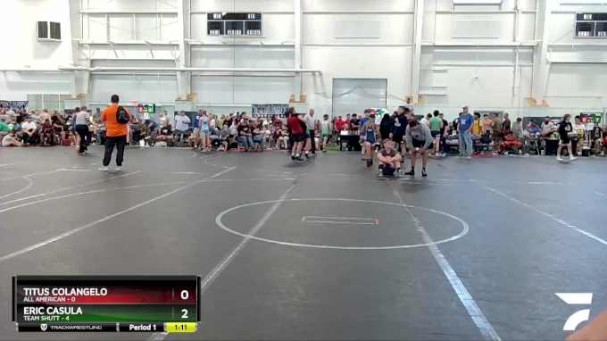 106 lbs Round 5 (8 Team) - Eric Casula, Team Shutt vs Titus Colangelo ...