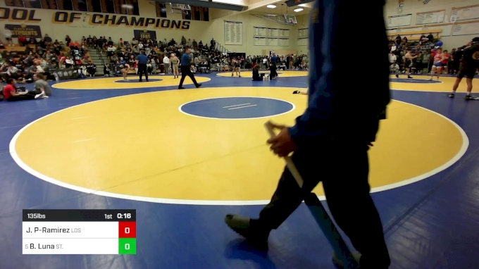 135 lbs Consi Of 32 #2 - Joseph Pavlov-Ramirez, Los Gatos vs Bryce Luna ...