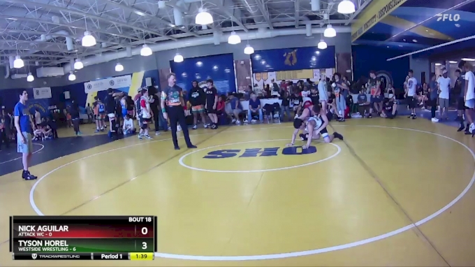 126 lbs Semis & Wb (16 Team) - Tyson Horel, Westside Wrestling vs Nick ...
