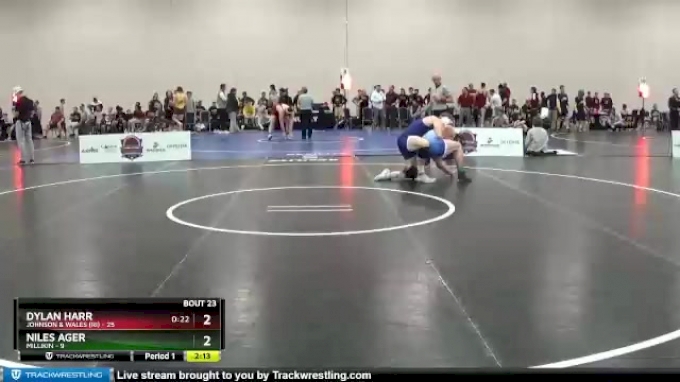 197 lbs Semis & 3rd Wb (16 Team) - Niles Ager, Millikin vs Dylan Harr ...