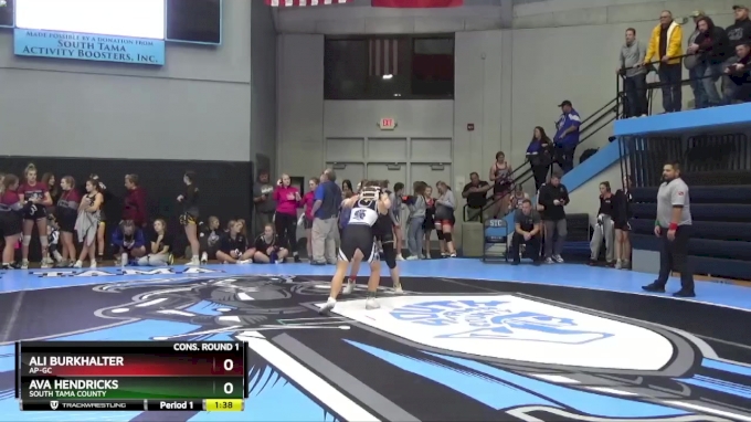 120 lbs Cons. Round 1 - Ava Hendricks, South Tama County vs Ali ...