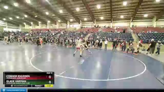 120 lbs Semifinal - Connor Knudsen, Timpanogos Wrestling vs Glade ...