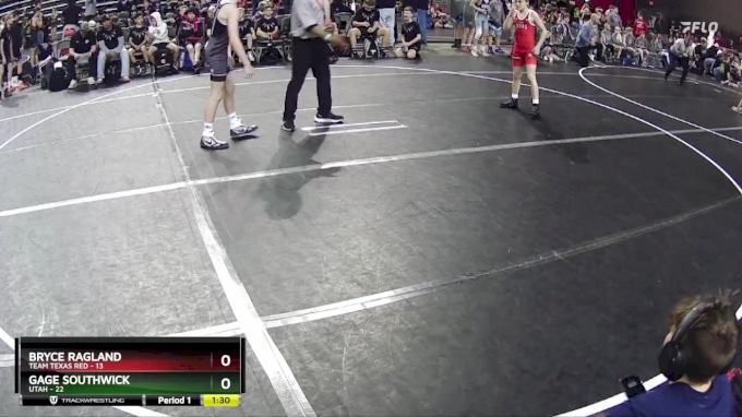 90 lbs Round 1 (6 Team) - Gage Southwick, Utah vs Bryce Ragland, Team ...