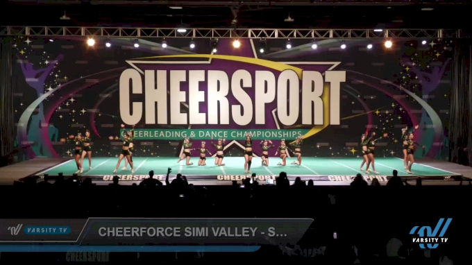 CheerForce Simi Valley - Sapphirez [2022 L1 - U19] 2022 CHEERSPORT National Cheerleading ...