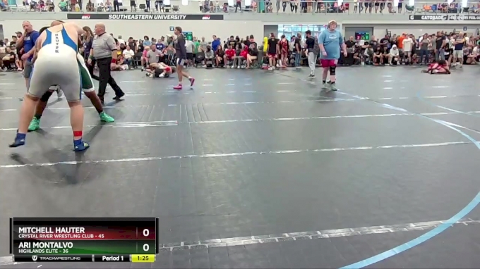 285 lbs Champ. Round 1 - Ari Montalvo, Highlands Elite vs Mitchell ...