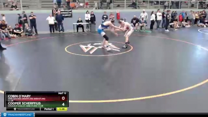 136 lbs Final - Cobin O`Mary, KNIK GOLDEN GRAPPLERS WRESTLING CLUB vs ...