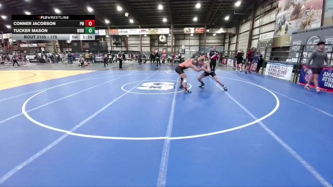 175 lbs Champ. Round 2 - Tucker Mason, Westside Raider Wrestling vs ...