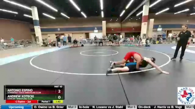170 lbs 3rd Place Match - Antonio Espino, Standfast Texas Wrestling ...