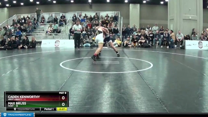 174 lbs Placement Matches (16 Team) - Caden Kenworthy, West Liberty vs ...