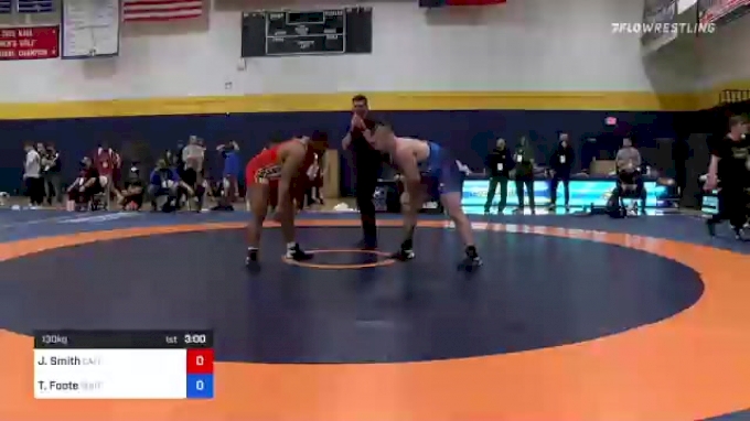 130 kg Consi Of 4 - Jonovan Smith, California vs Tom Foote, South Side ...