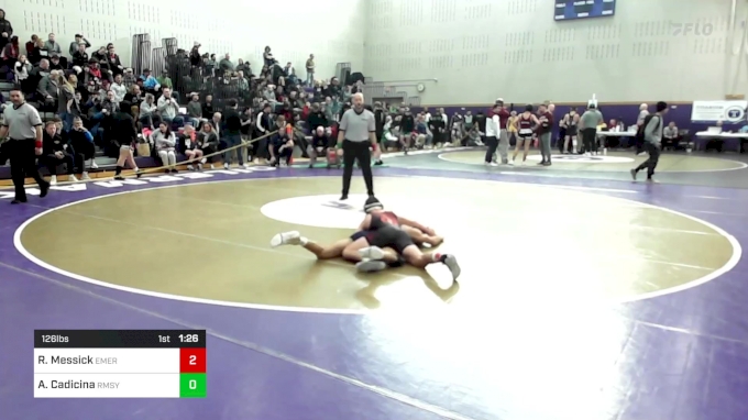 126 lbs Consi Of 4 - Ryan Messick, Emerson/Park Ridge vs Anthony ...