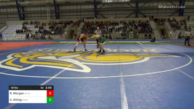 Quarterfinal - Rowan Morgan, Unattached-Minnesota vs Cole Witzig, North ...