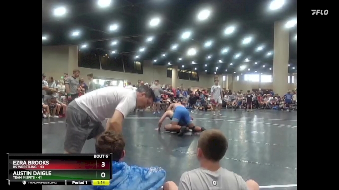 170 lbs Round 2 (6 Team) - Ezra Brooks, BS Wrestling vs Austin Daigle ...