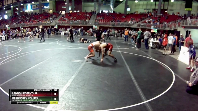 125 lbs Quarterfinal - Landon Rosenthal, MWC Wrestling Academy vs ...