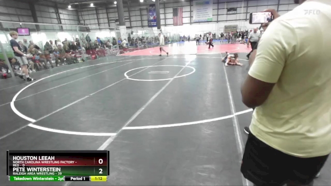 157 lbs Semis (4 Team) - Pete Winterstein, RALEIGH AREA WRESTLING vs ...
