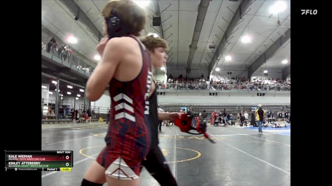 150 lbs Cons. Semi - Kinley Atteberry, Buchanan County Wrestling Club ...