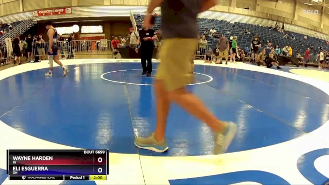 150 lbs Quarterfinal - Wayne Harden, IN vs Eli Esguerra, OH