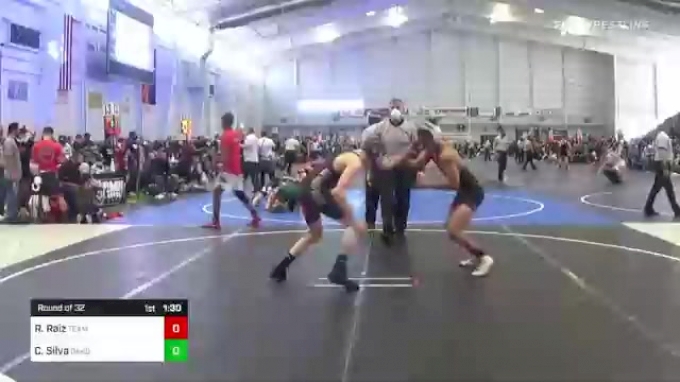 132 lbs Round Of 32 - Reggie Raiz, Team Genesis vs Colton Silva, Oakdale