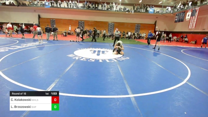 120 lbs Round Of 16 - Cameron Kolakowski, Watchung Hills vs Logan ...