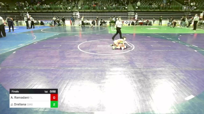 55 lbs Final - Ari Ramadani, F.l.o.w. vs Justin Orellana, Cordoba Trained
