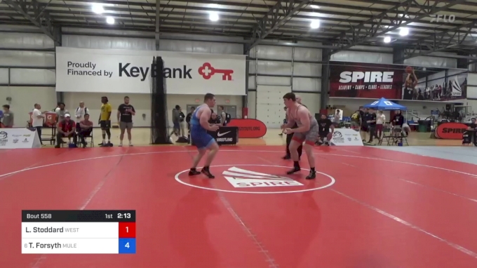 130 kg Round Of 32 - Lucas Stoddard, West Point Wrestling Club vs Torin ...