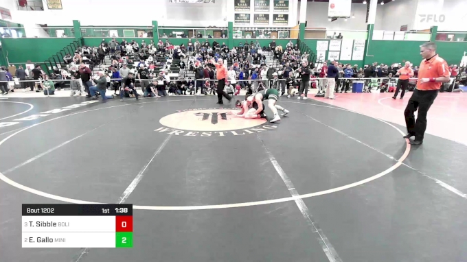 215 lbs Semifinal - Trent Sibble, Bolivar-richburg vs Ethan Gallo ...