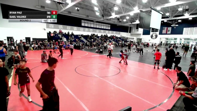 115-120 lbs Round 2 - Gael Valdez, Dog Pound Wrestling vs Ryan Paz ...