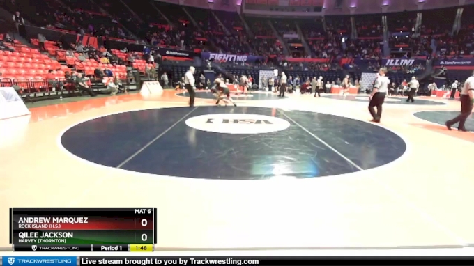 2A 195 lbs Champ. Round 1 - Qilee Jackson, Harvey (Thornton) vs Andrew ...