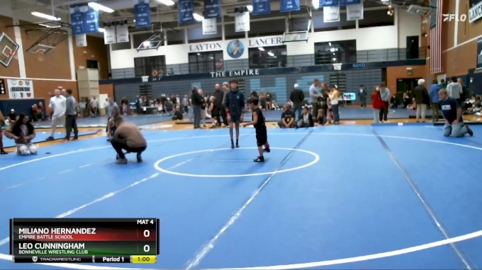 44-48 lbs Round 4 - Leo Cunningham, Bonneville Wrestling Club vs ...
