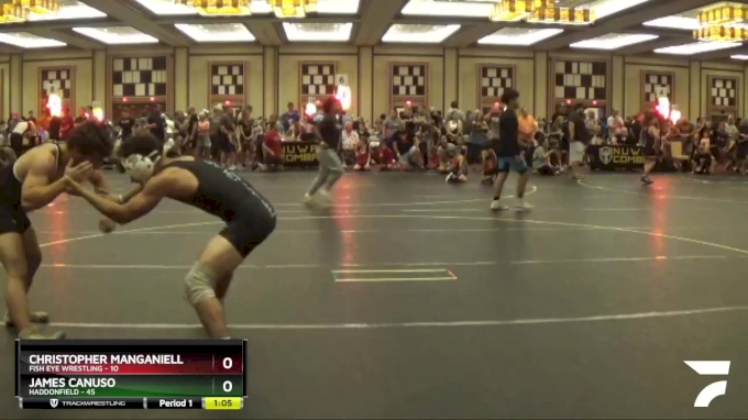 138 lbs Cons. Round 3 - James Canuso, Haddonfield vs Christopher ...