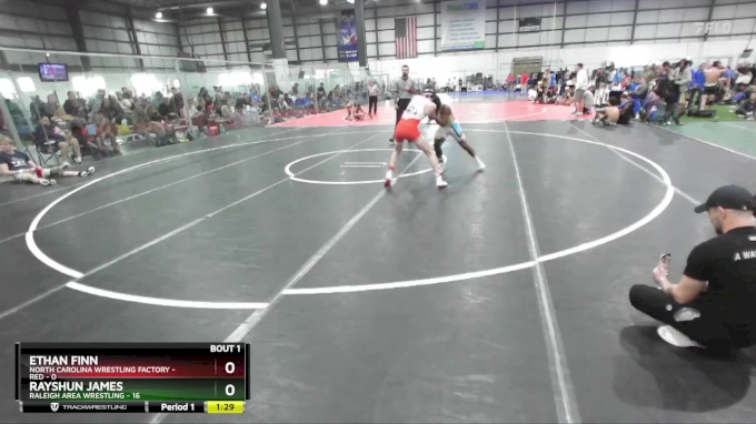 126 lbs Semis (4 Team) - Rayshun James, RALEIGH AREA WRESTLING vs Ethan ...