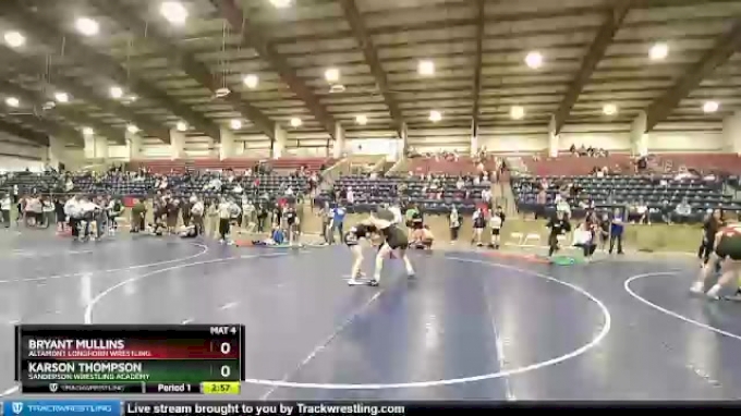195 lbs Cons. Semi - Karson Thompson, Sanderson Wrestling Academy vs ...