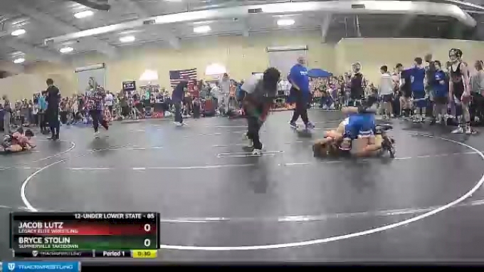 85 lbs Round 2 - Bryce Stolin, Summerville Takedown vs Jacob Lutz ...