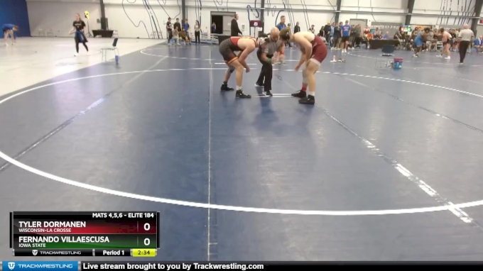 Elite 184 lbs 5th Place Match - Fernando Villaescusa, Iowa State vs ...
