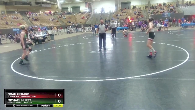 125 lbs Cons. Round 2 - Michael Hurst, Diablos Wrestling Club vs Noah ...