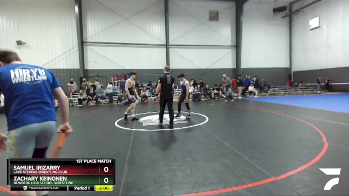 138 lbs 1st Place Match - Samuel Irizarry, Lake Stevens Wrestling Club ...