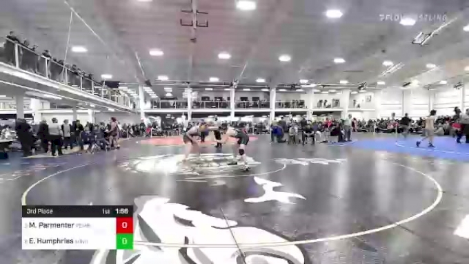 145 lbs 3rd Place - Matt Parmenter, Pembroke vs Elliott Humphries ...