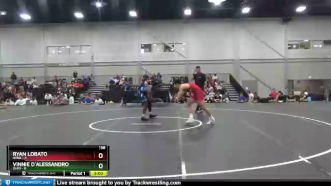 152 lbs Placement Matches (8 Team) - Hunter Garvin, Iowa vs Wynton ...