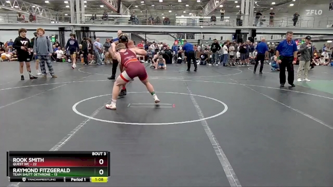 150 lbs Placement (4 Team) - Rook Smith, Quest WC vs Raymond Fitzgerald ...