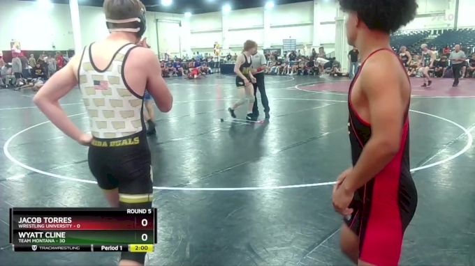 138 lbs Round 5 (6 Team) - Jacob Torres, Wrestling University vs Wyatt ...