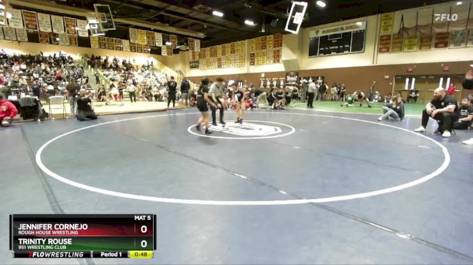 87/94 Round 2 - Jennifer Cornejo, Rough House Wrestling vs Trinity ...