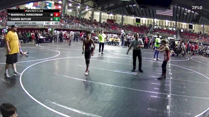 100 lbs Cons. Round 3 - Marshall Hirschman, Impact Wrestling vs Caden ...