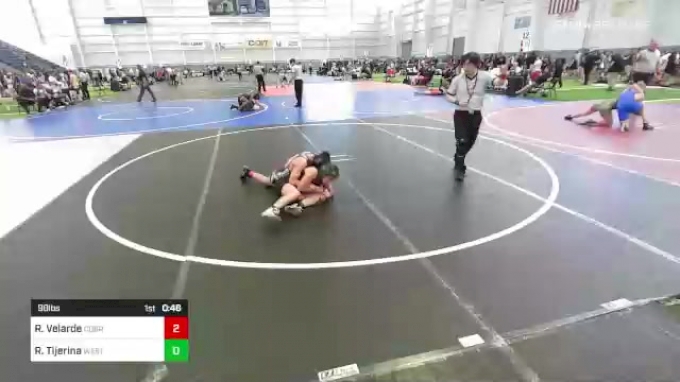 98 lbs Consolation - Roman Velarde, Cobra Kai vs Rhyan Tijerina ...