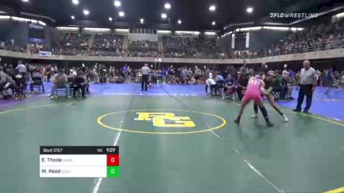 110 lbs Consolation - Emily Thode, Harrington vs Maddie Reed, Ocean Pines