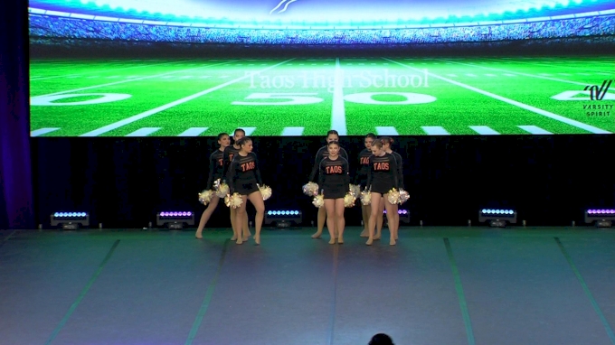 Taos High School [2023 Varsity - Intermediate Pom Semis] 2023 UDA National Dance Team Championship