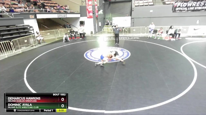 74 lbs Cons. Round 5 - Dominic Ayala, Inland Elite Wrestling Club vs ...