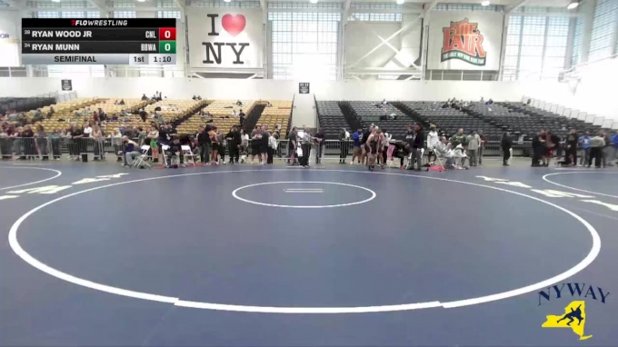 152 lbs Semifinal - Ryan Wood Jr, Club Not Listed vs Ryan Munn, Black ...