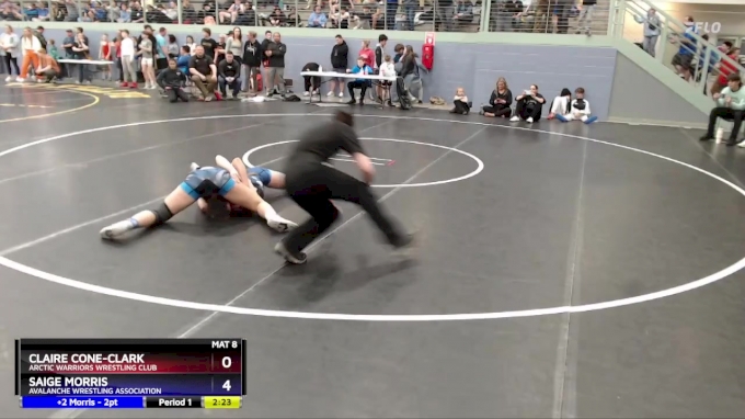 140 lbs 3rd Place Match - Claire Cone-Clark, Arctic Warriors Wrestling ...