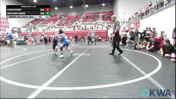 58-61 lbs Consi Of 4 - Liam Boggs, Choctaw Ironman vs Brayden Webb ...