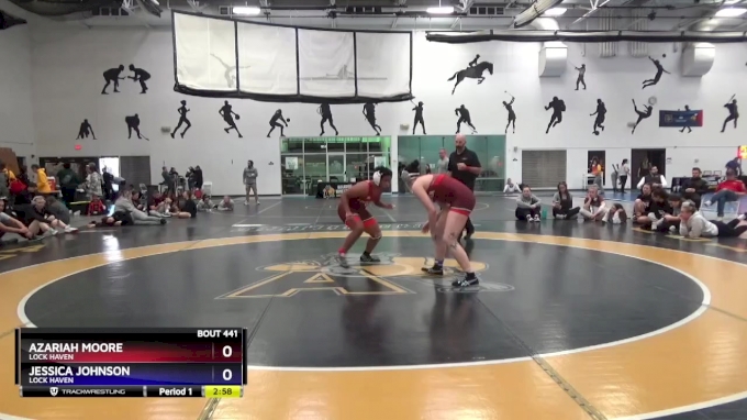 170 lbs 1st Place Match - Azariah Moore, Lock Haven vs Jessica Johnson ...